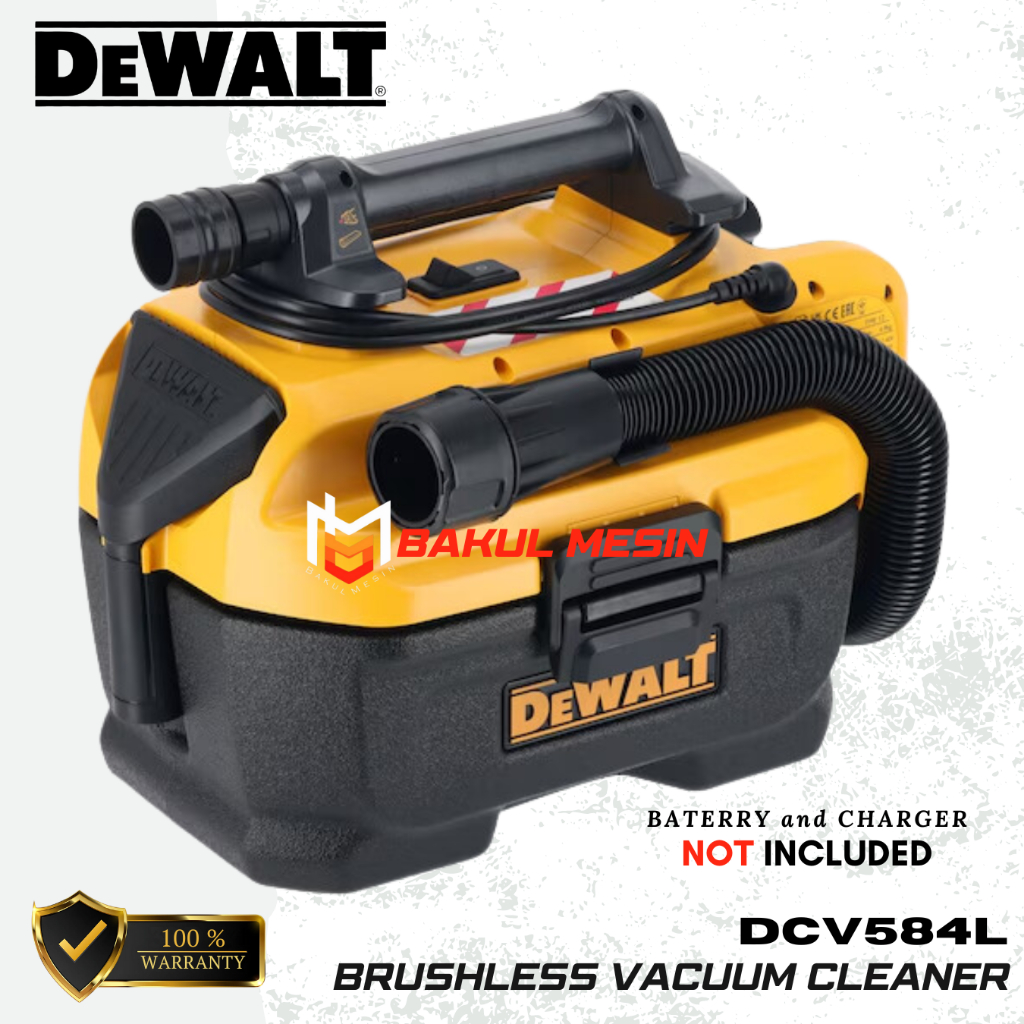 Jual Brushless Vacuum Cleaner 20V DCV584L-QW DEWALT DCV584L | Shopee ...