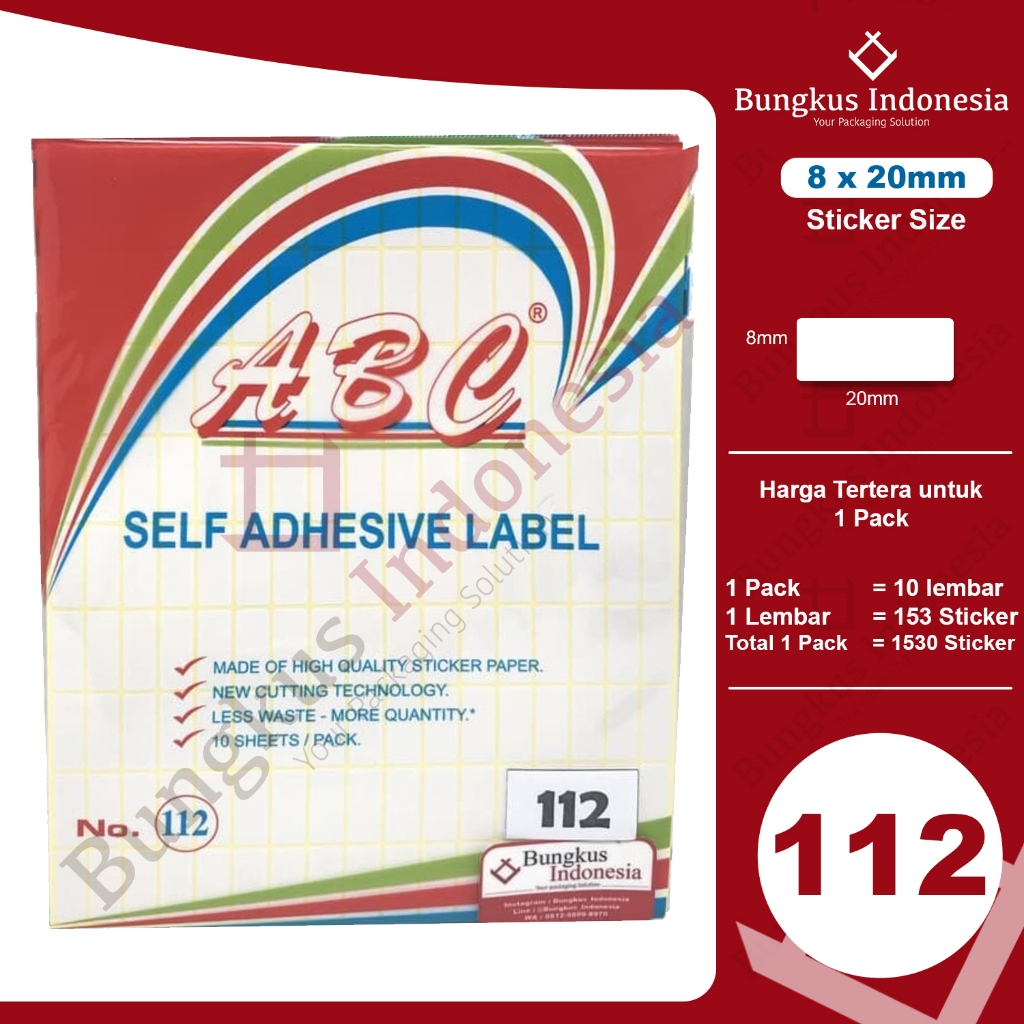 Jual Stiker Label 112 / Sticker | Shopee Indonesia