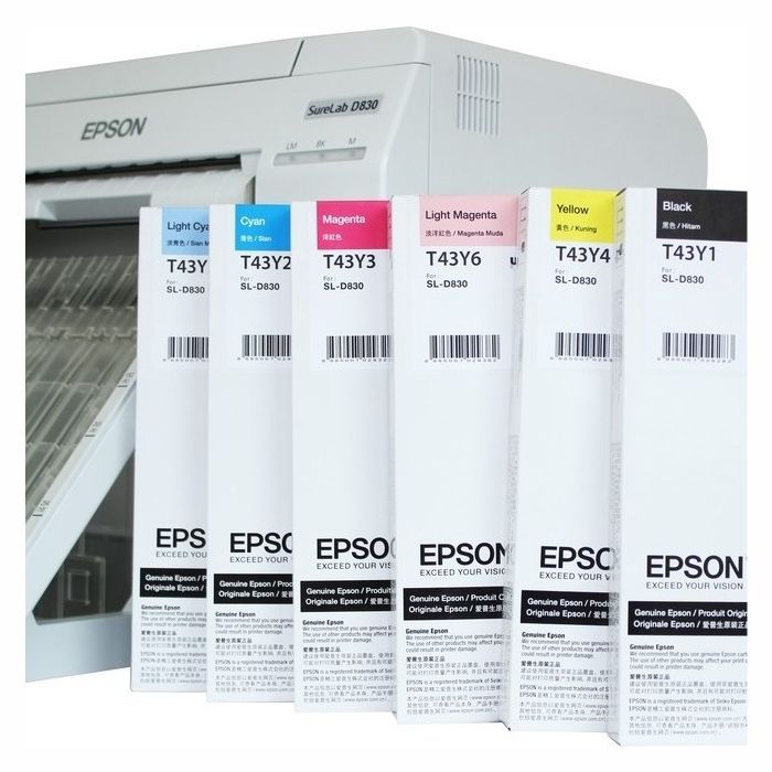 Jual MALLIT Tinta Catridge EPSON T43Y T-43Y 43Y Surelab SL-D830 SL D830 ...