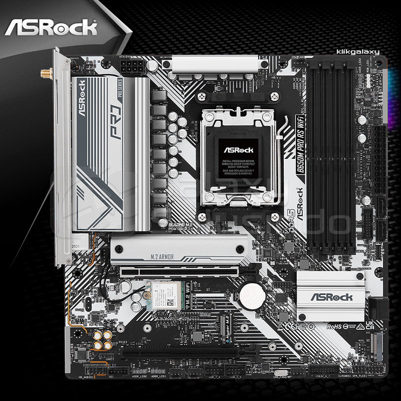 Jual Asrock B650M PRO RS WIFI - AMD B650 DDR5 AM5 Motherboard | Shopee ...