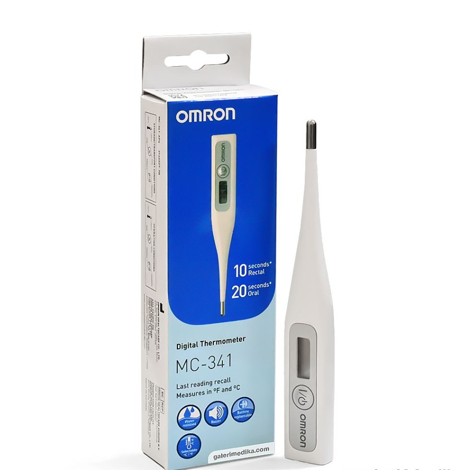 Jual THERMOMETER DIGITAL OMRON MC-341/TERMOMETER ANAK/PENGUKUR SUHU ...