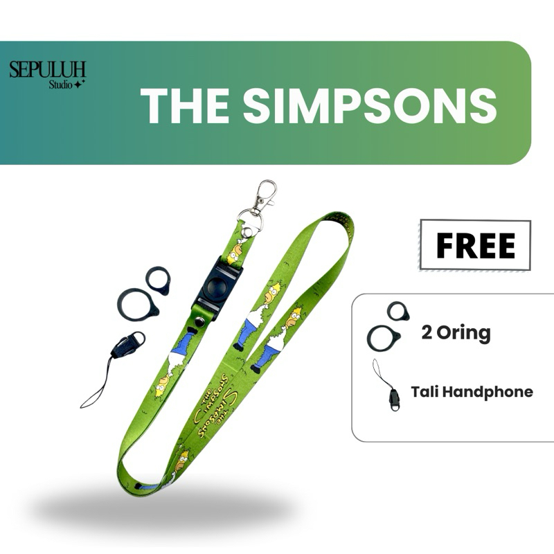 Jual LANYARD HP THE SIMPSONS PREMIUM | GANTUNGAN HP + TALI & FREE 2 ...