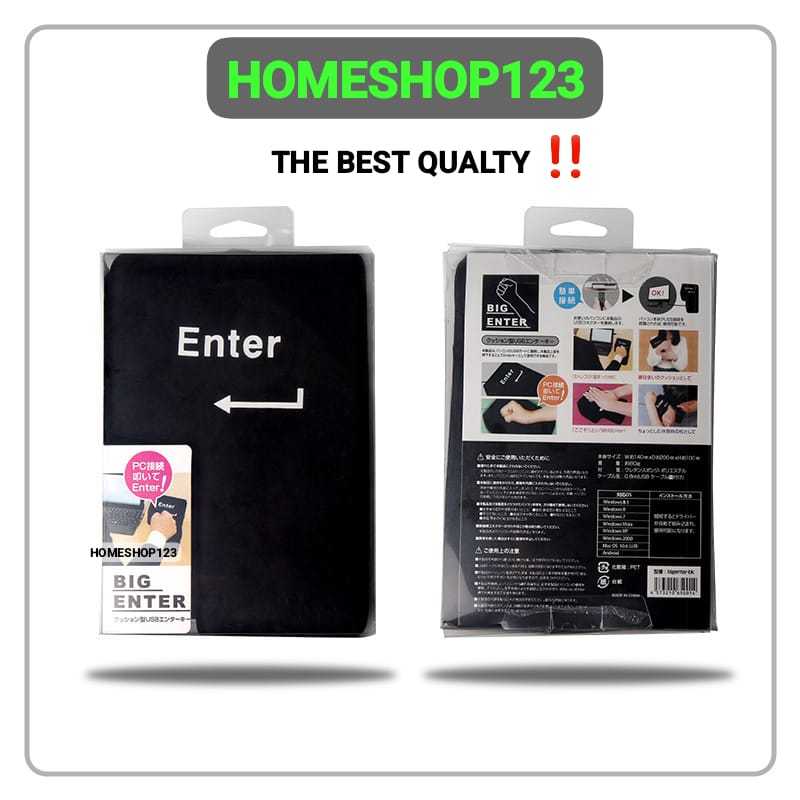 Jual Tombol ENTER JUMBO, bantal ENTER, PENGHILANG STRESS BIG ENTER ...