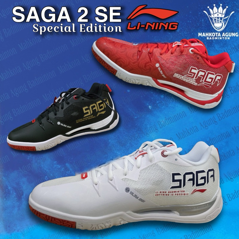 Jual SEPATU BADMINTON LINING SAGA 2 SE SPECIAL EDITION ORIGINAL LINING ...