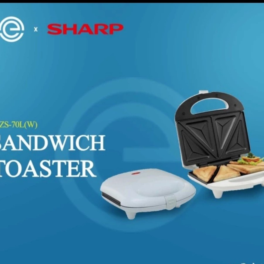 Jual Sharp Sandwich Toaster KZS 70 LW | Shopee Indonesia