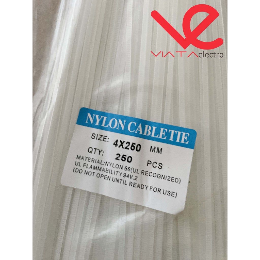 Jual KABEL TIE 25cm 4 X 250mm ISI 250 Pcs, CABLE TIES 4x250 CABLE TIE ...