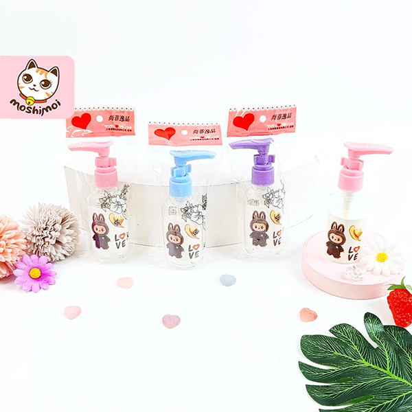 Jual Botol Hand Sanitizer/Botol Plastik Fliptop Pump 75cc Bening Ttp ...