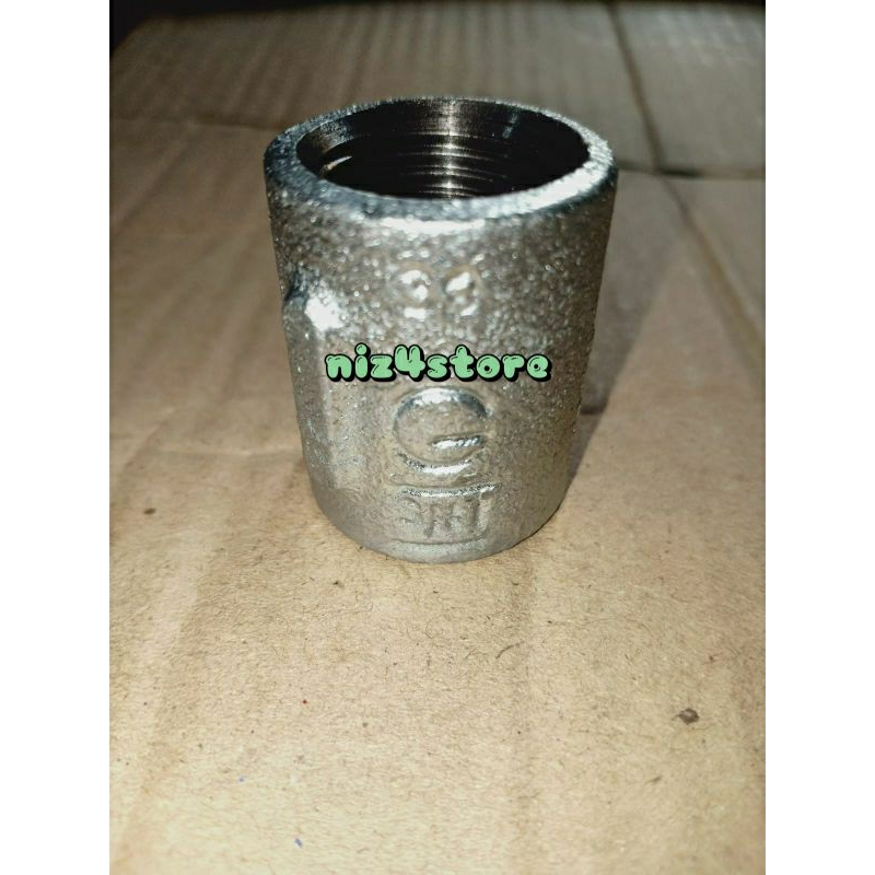 Jual Socket Galvanis Besi 1/2" Drat Merk G | Shopee Indonesia