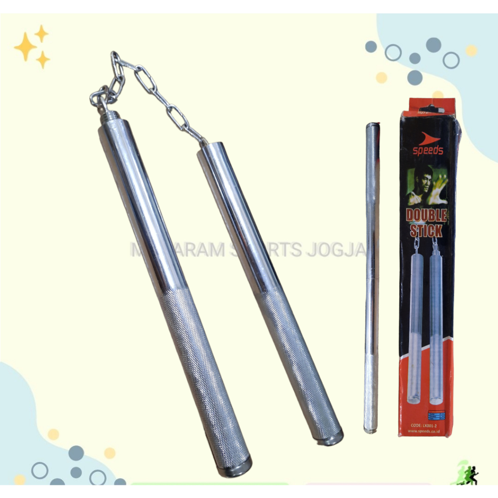 Jual Double Stick Nunchaku Speed Bahan Besi | Shopee Indonesia