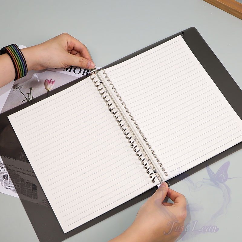 Jual Buku Catatan A5 Dengan Sampul Pp Transparan Untuk Siswa, Binder ...