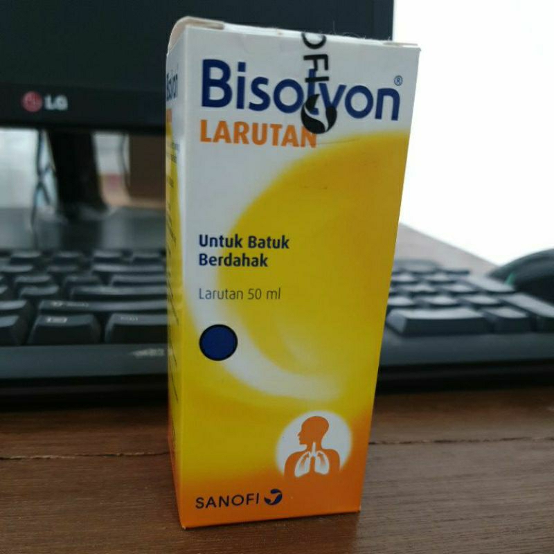 Jual BISOLVON larutan batuk berdahak 50 ml / BISOLVON solution ...