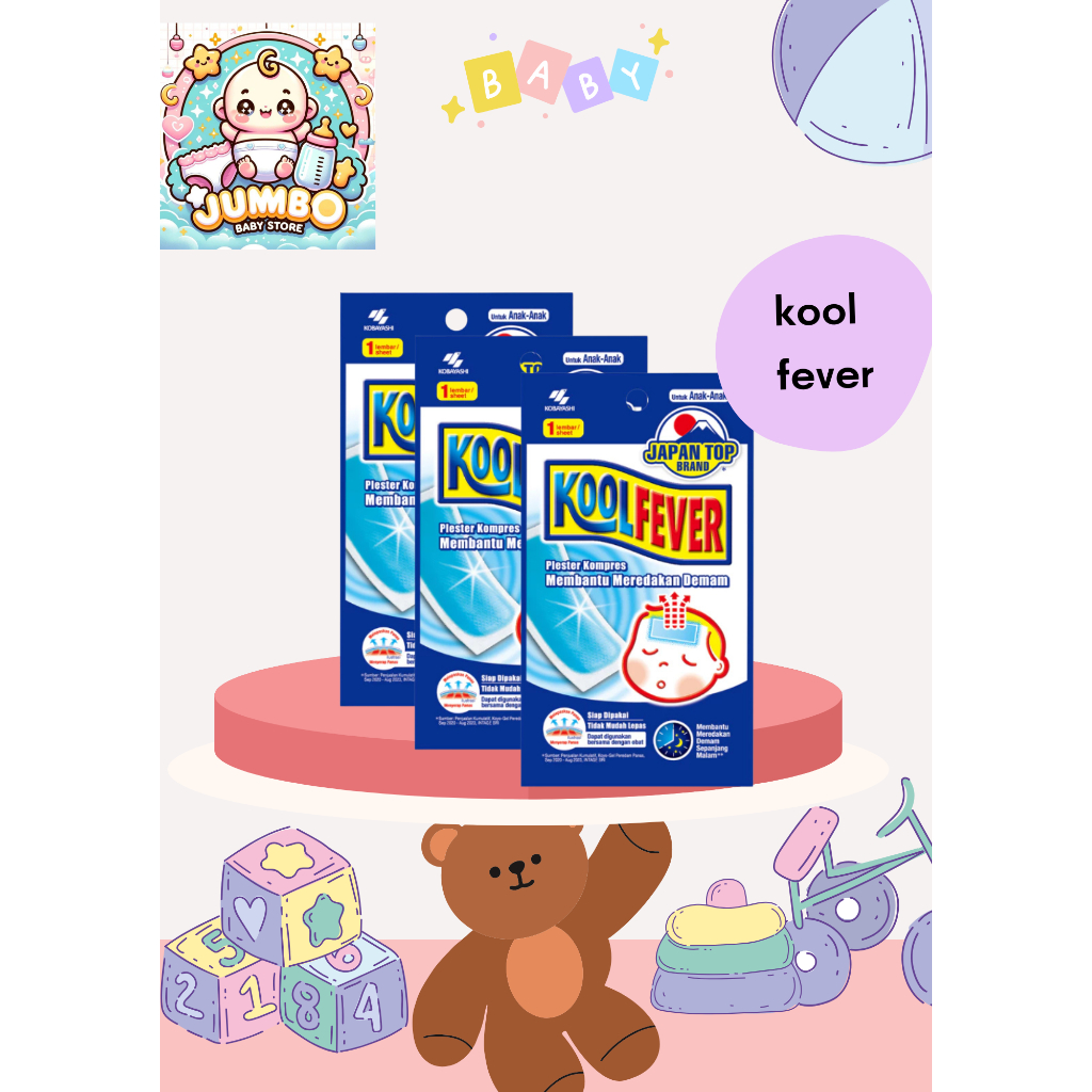 Jual KOOL FEVER PLESTER DEMAM BAYI/ANAK-ANAK | Shopee Indonesia
