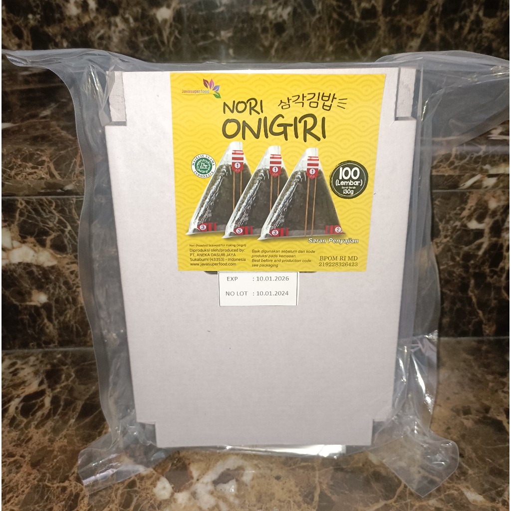 Jual Onigiri Wrapper Java 100 Lembar 1 Pack | Shopee Indonesia
