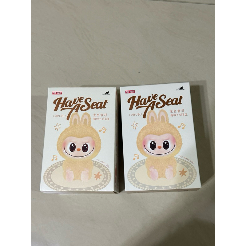 Jual READY STOCK NEW LABUBU V2 | LABUBU HAVE A SEAT | 100% ORI POPMART ...