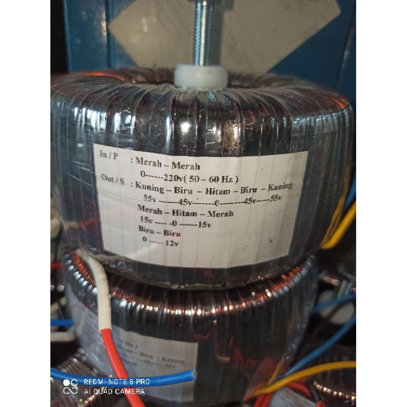 Jual trafo toroid donat 5a ct55v-45v spek balap | Shopee Indonesia