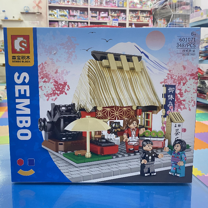Jual LEGO SEMBO BLOCK STREET VIEW SERIES JAPANESE SHOP SERIES 601071 ...