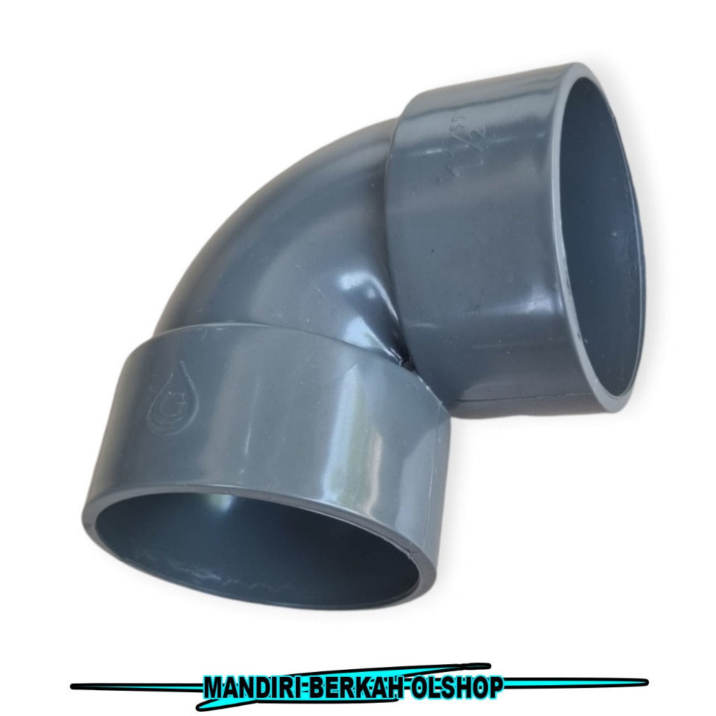 Jual Elbow 4'' D Grest - Knee Knie Grest polos 4 inch sambungan keni pipa pvc | Shopee Indonesia