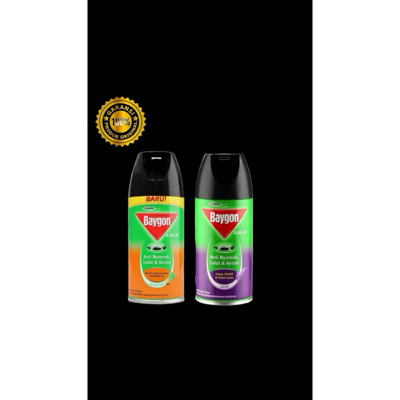 Jual Baygon Semprot Aerosol Obat Anti Nyamuk Kecoa Serangga 200 ML ...