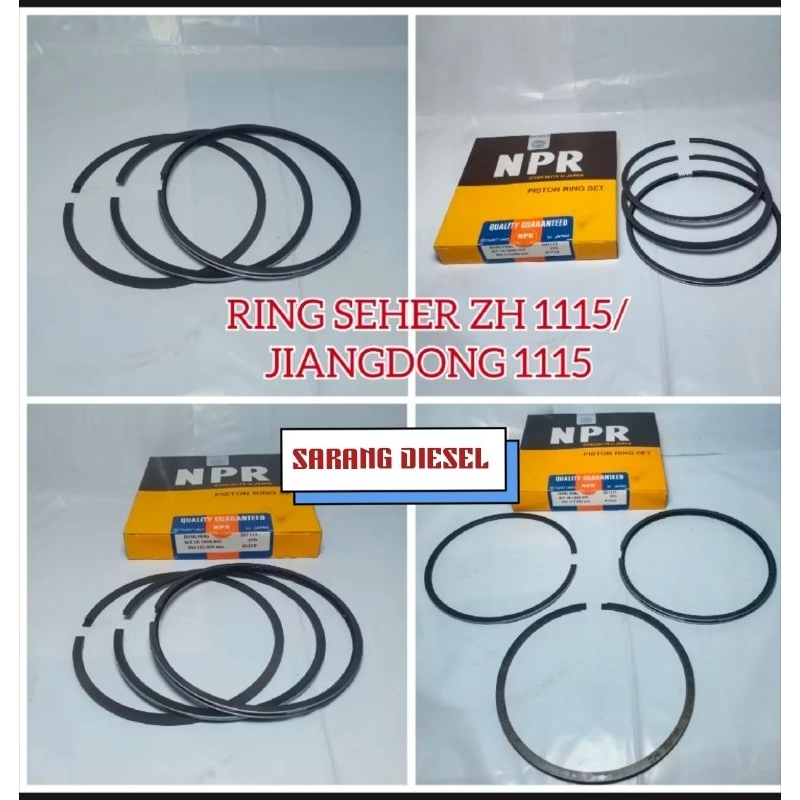 Jual RING PISTON ZH 1115 ( 3 RING ) RING SEHER JIANG DONG ( 24 PK ) | Shopee Indonesia