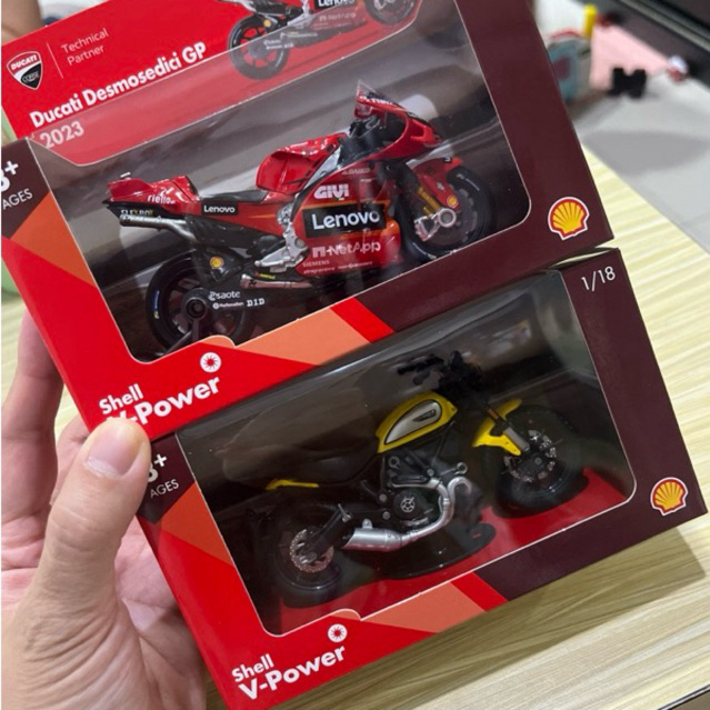 Jual Diecast BNIB SHELL Ducati seri kedua ketiga keempat LIMITED ...