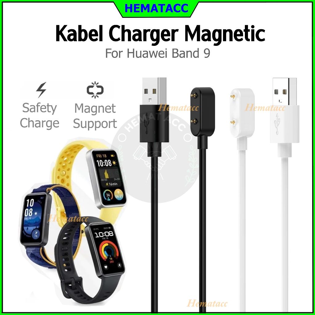 Jual Kabel Charger Huawei Band 9 Magnetic Casan Huawei Band 9 Hematacc ...