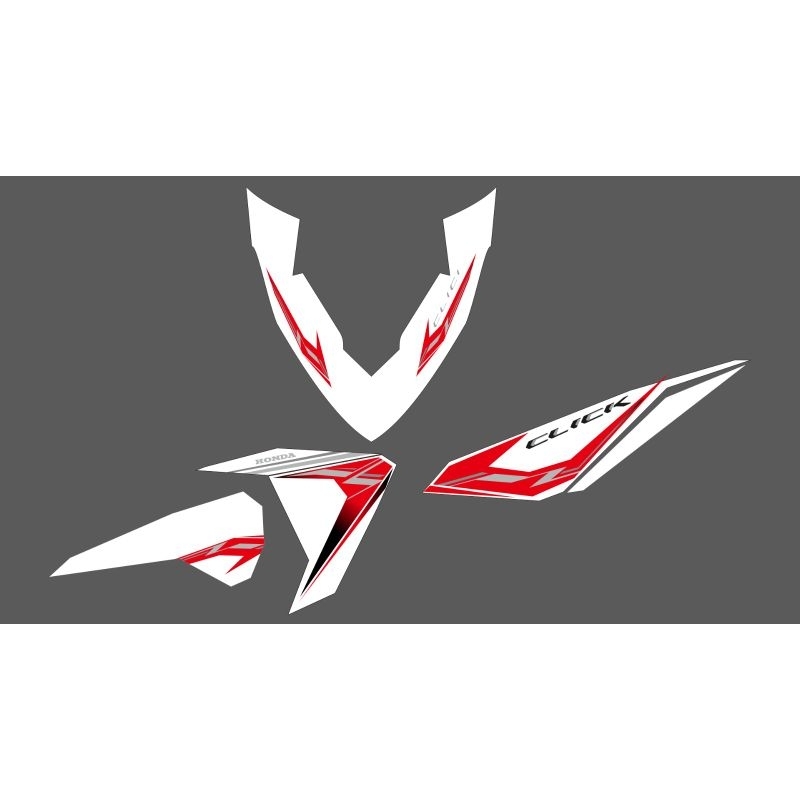 Jual STRIPING TRANSPARAN VARIO LED OLD DESAIN CUSTOM GEN 2 TERBARU ...