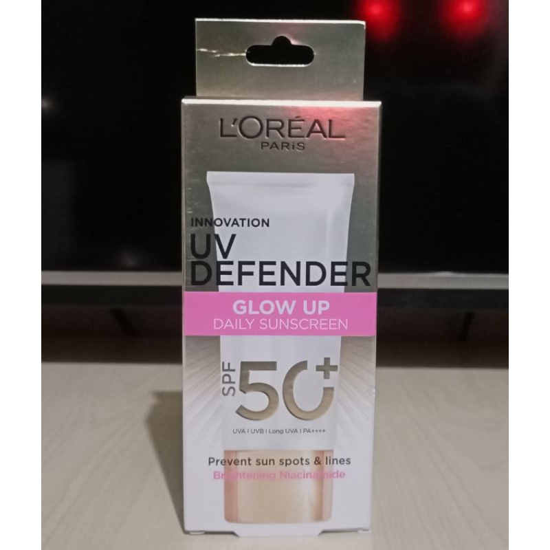 Jual Loreall sunscreen Bright and Clear (GLOW UP) Spf 50+++ 50ml ...