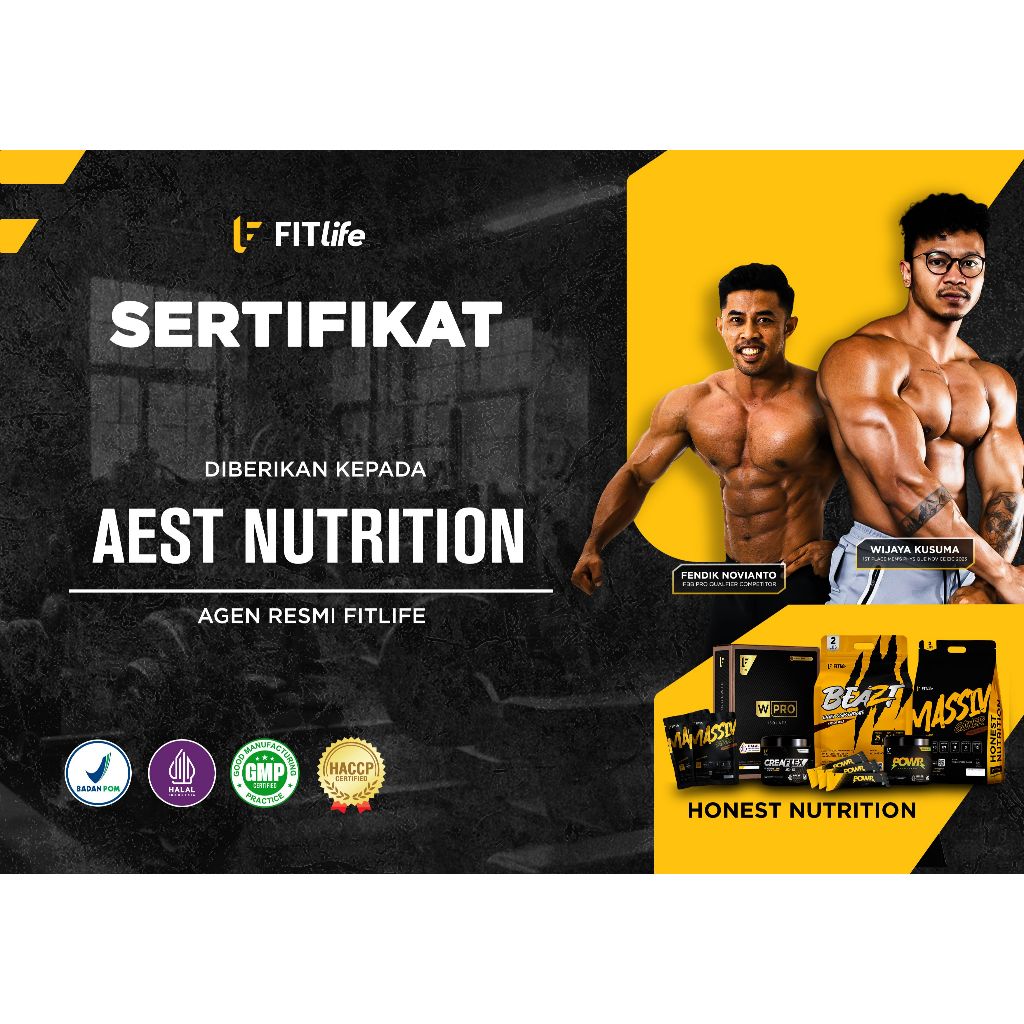 Jual Fitlife CreaFLEX 100% Creatine Pure Monohydrate Supplement Fitness ...