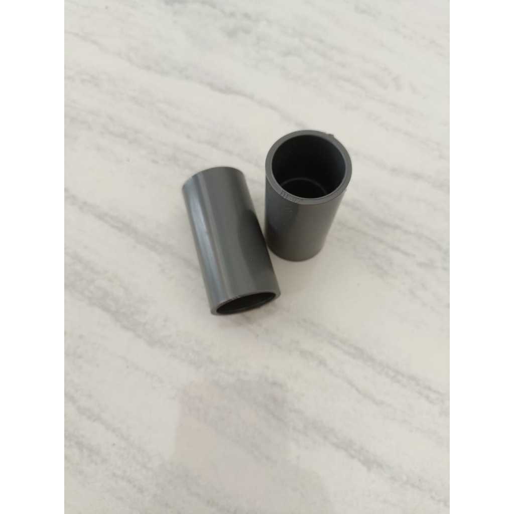 Jual sok pipa pvc 1/2 3/4 shok pipa pvc sock pipa pvc sambungan lurus ...