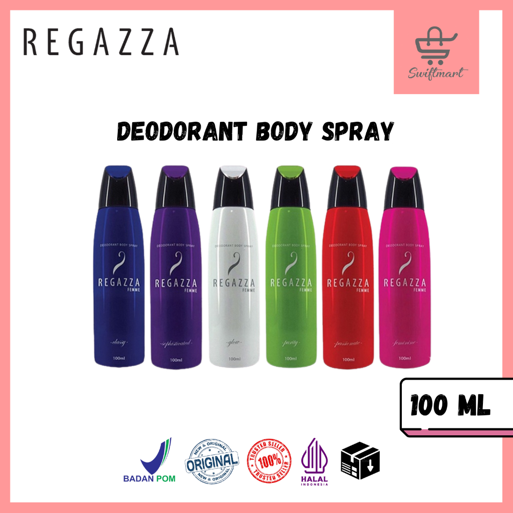 Jual PARFUM REGAZZA BODY SPRAY (100 ML) | Shopee Indonesia