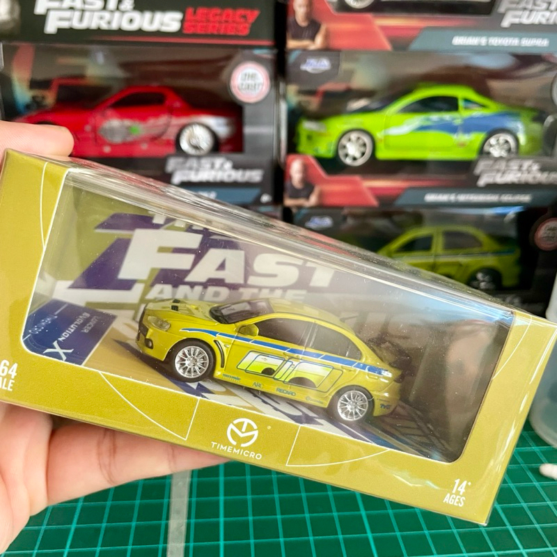 Jual Time Micro 1:64 Mitsubishi Lancer Evolution X Fast & Furious ...