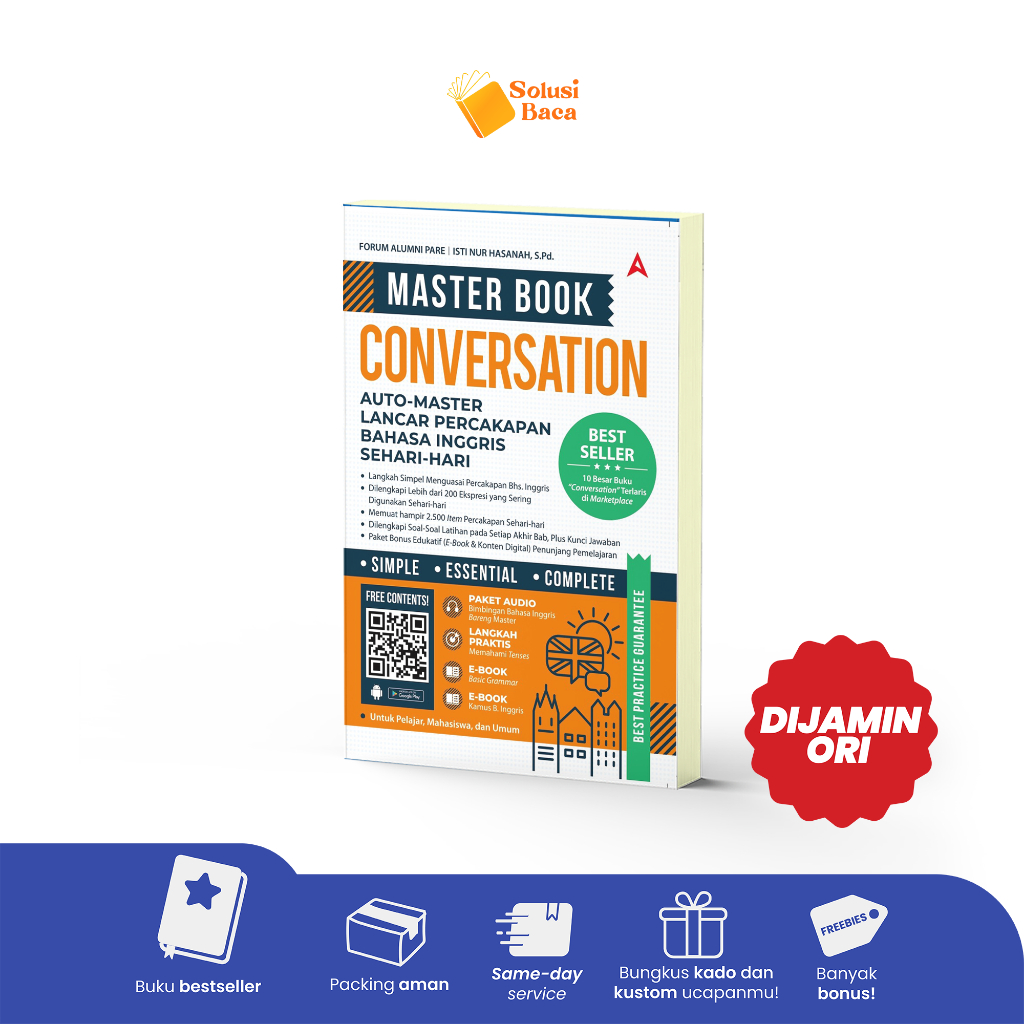 Jual Buku Ed. Rev. Master Book Conversation | Andaliman Books | Shopee ...