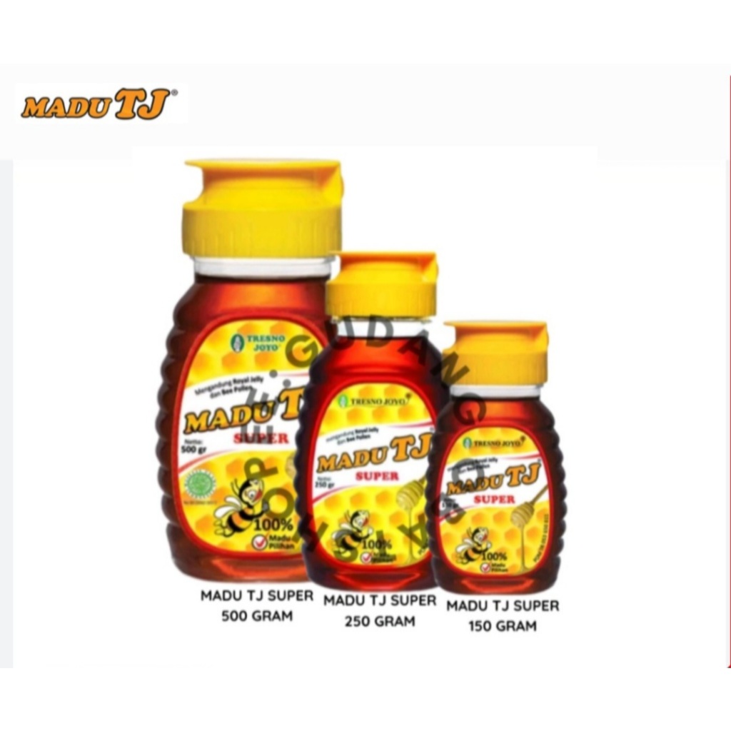 Jual Madu TJ Super Botol 150.250.500 gram | Shopee Indonesia