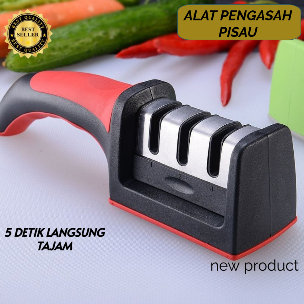 Jual Alat Pengasah Pisau & Gunting 4in1 Serbaguna Alat Pengasah Penajam ...