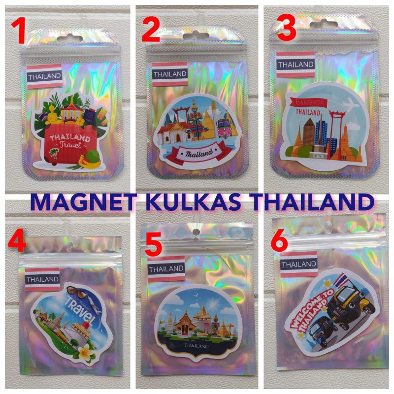 Jual Magnet kulkas thailand souvenir thailand oleh oleh thailand ...