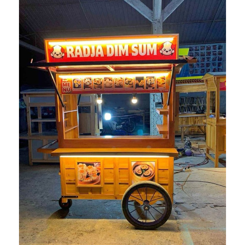 Jual Gerobak dimsum Gerobak jepang takoyaki | Shopee Indonesia