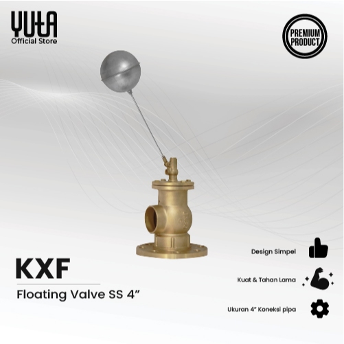Jual YUTA Float Valve SS Ball KXF 902 4 Inch Pelampung Tandon | Shopee Indonesia