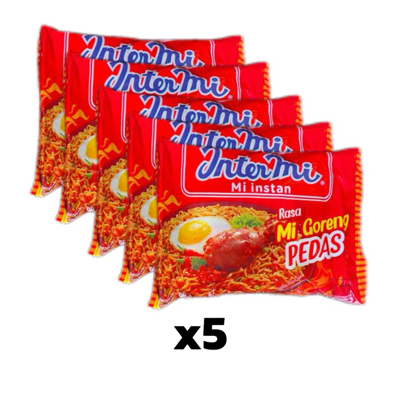 Jual intermie goreng pedas (5pcs) | Shopee Indonesia