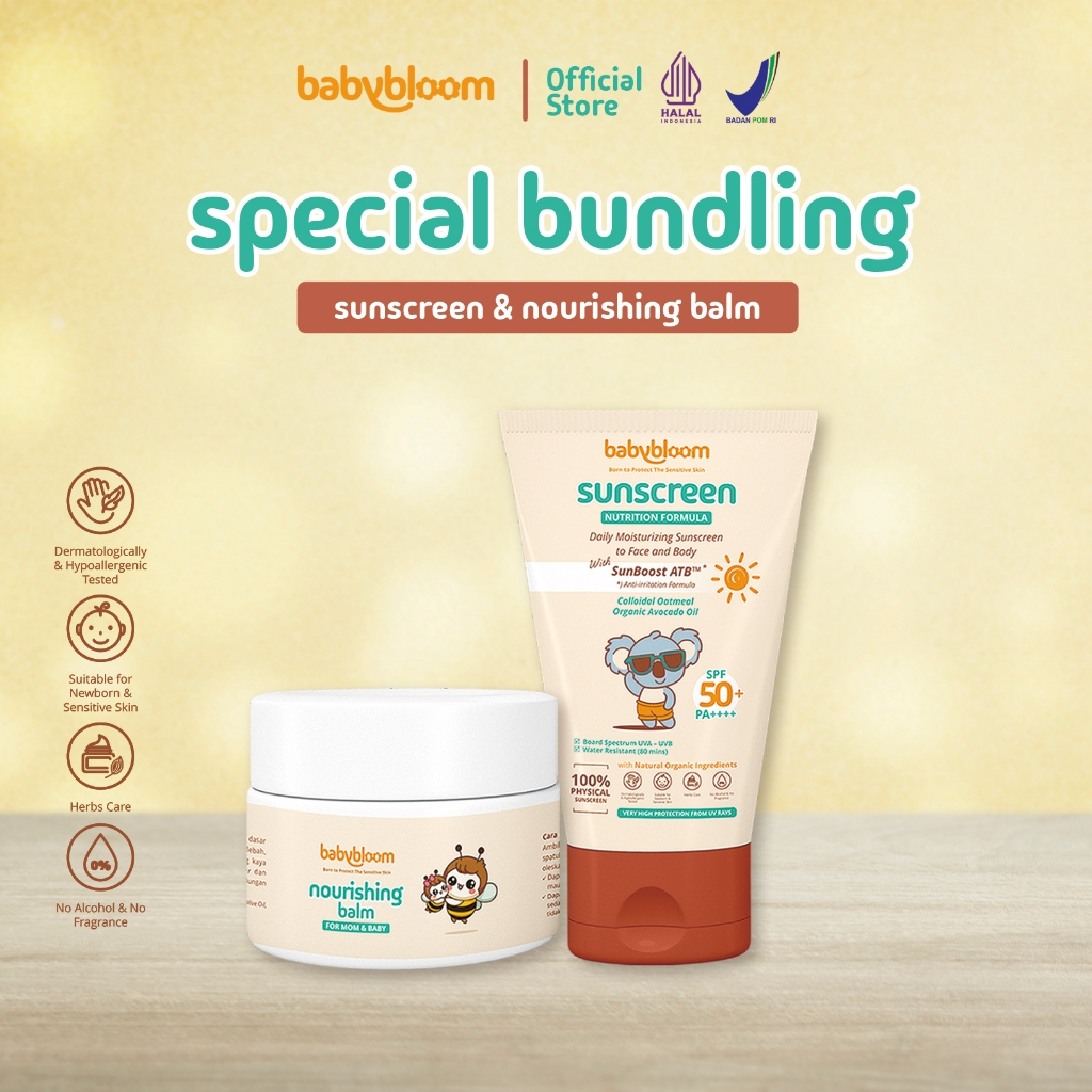 Jual BabyBloom - SPECIAL BUNDLING Sunscreen Anak & Bayi 50gr Dan ...