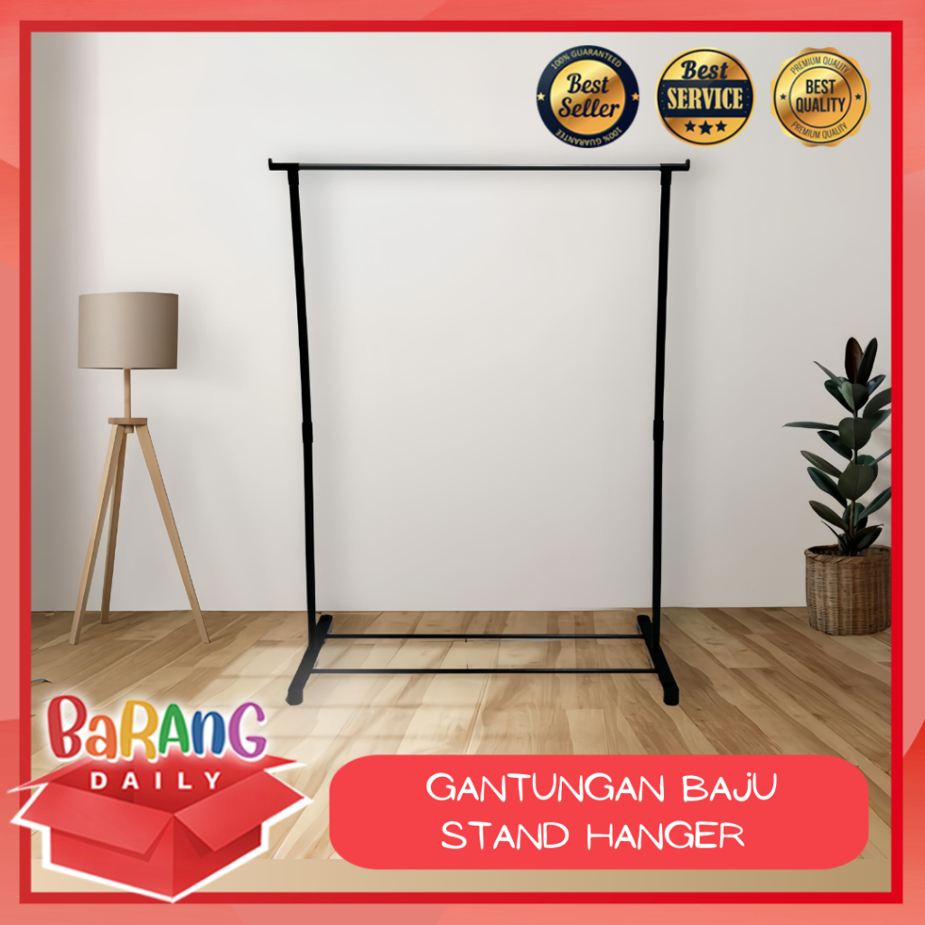 Jual STAND HANGER RAK GANTUNGAN BAJU A-1 / SINGLE RAK BAJU SERBAGUNA ...