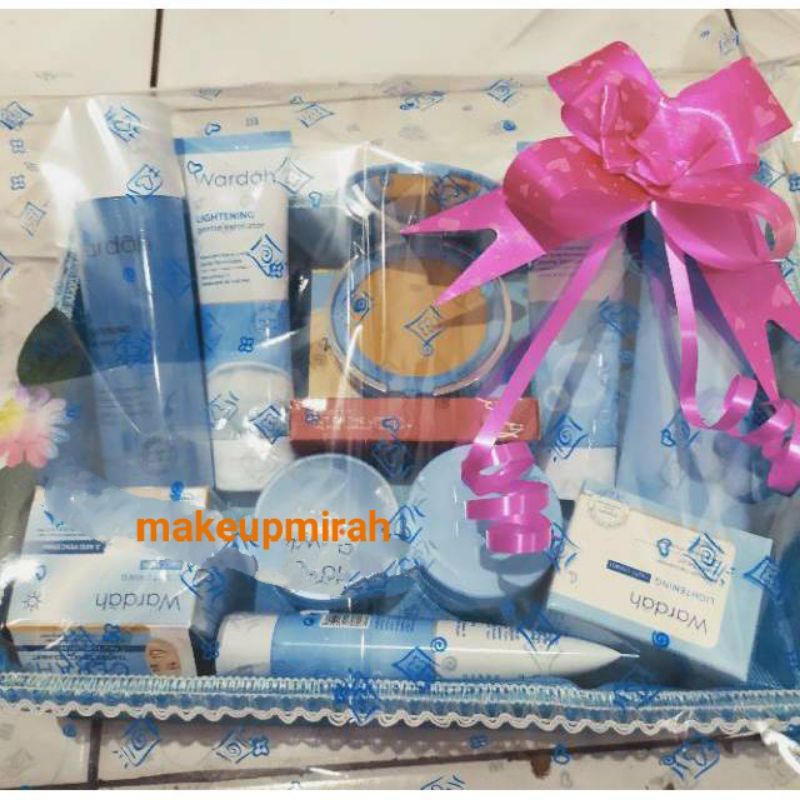 Jual Wardah Paket Seserahan Lengkap/ Wardah Hantaran nikah / Parsel ...