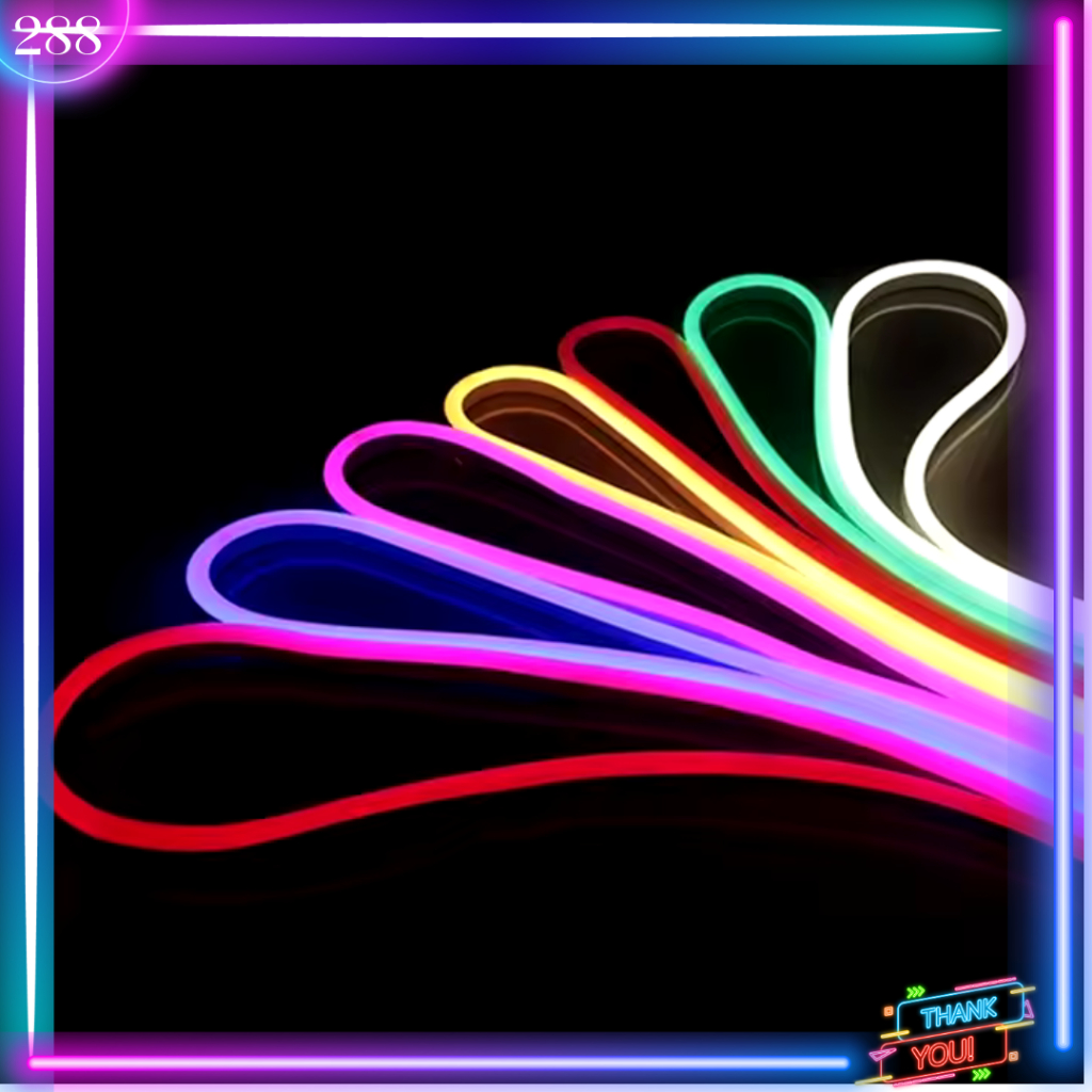 Jual NEON FLEX 220V 10M / SUPER TERANG / SOCKET | Shopee Indonesia