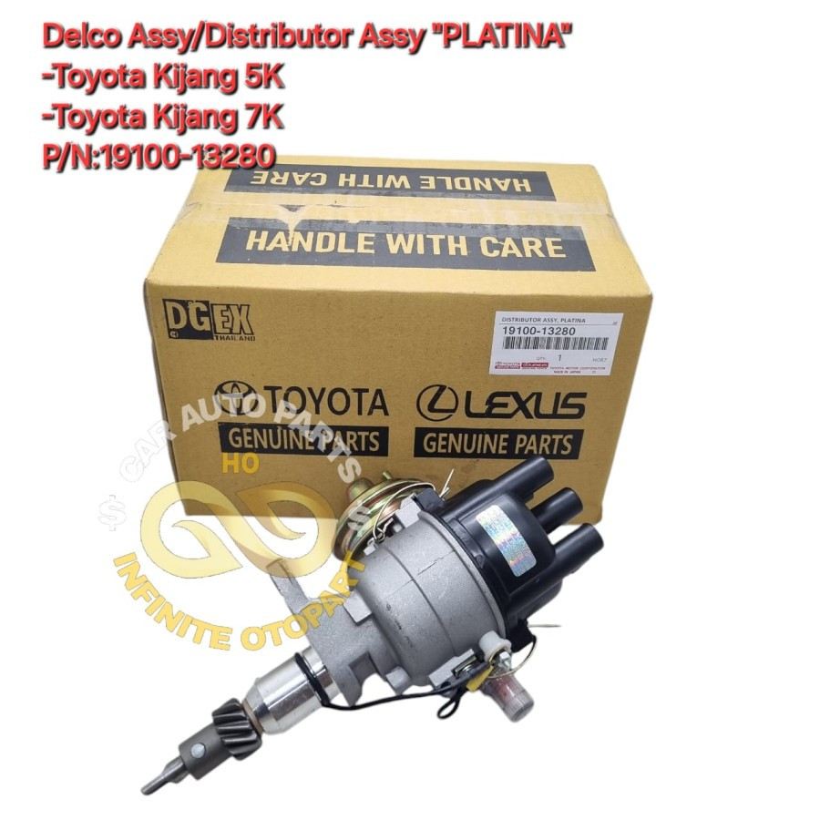 Jual DELCO ASSY DISTRIBUTOR ASSY PLATINA TOYOTA KIJANG 5K 7K 19100 ...