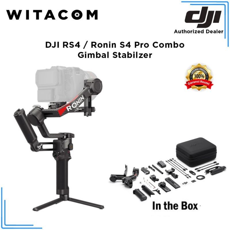 Jual DJI Ronin S4 DJI RS4 RS 4 Gimbal Stabilizer Kamera Pro Combo - Garansi Resmi | Shopee Indonesia