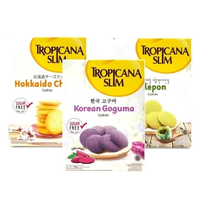 Jual TROPICANA SLIM Cookies (1box isi 5 sachet) 3 Varian Rasa | Shopee ...