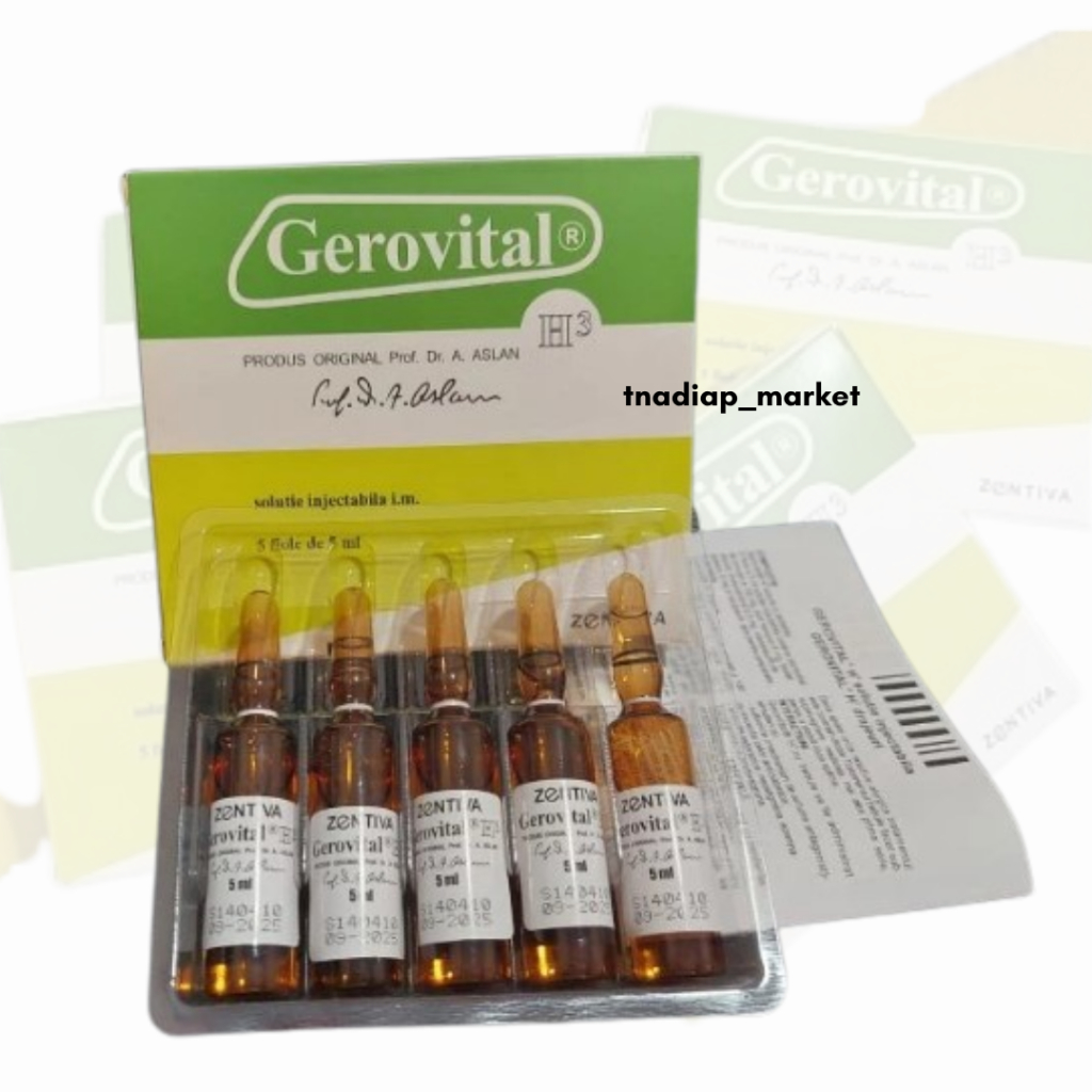 Jual Gerovital H3 Original 100% - Gerov Gerovital Original | Shopee ...