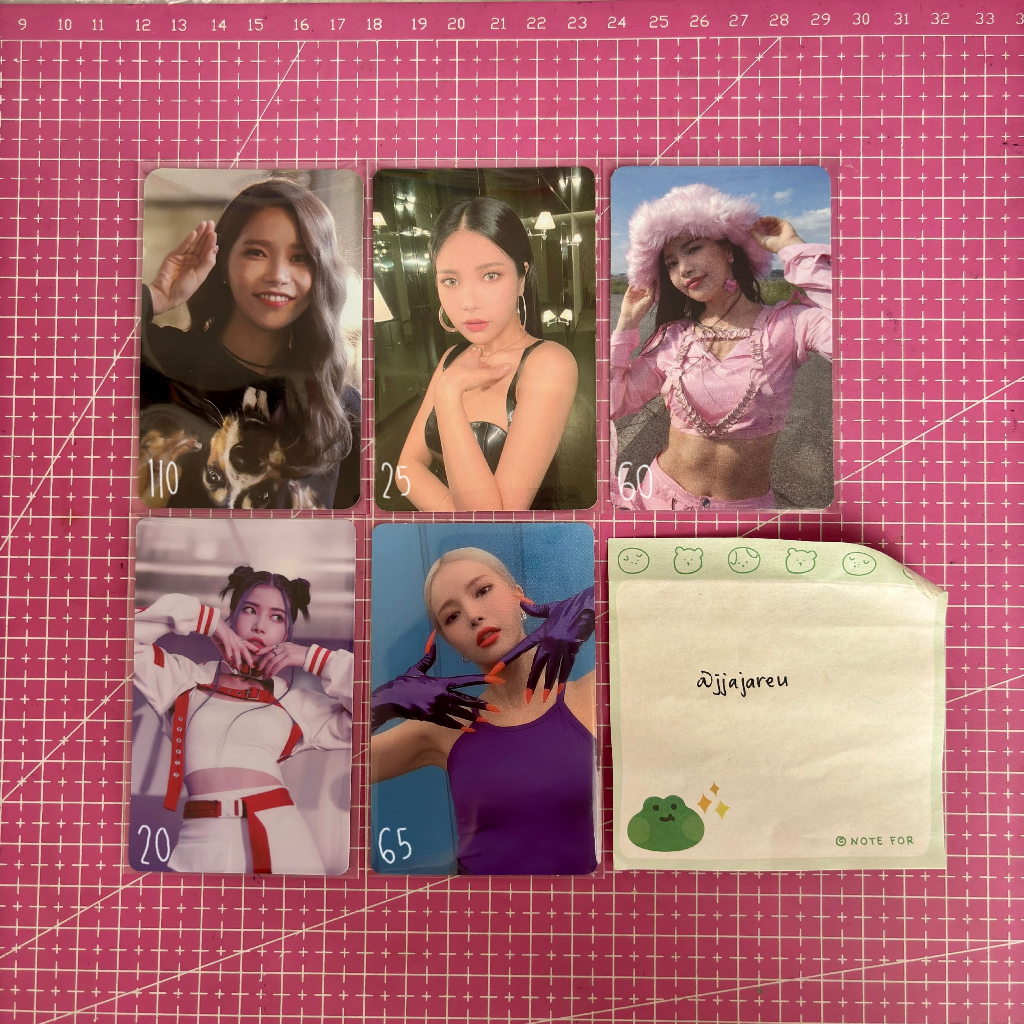 Jual PHOTOCARD POCA PC OFFICIAL MAMAMOO SOLAR MOONBYUL WHEEIN HWASA ...