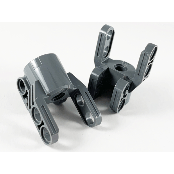 Jual Lego Dark Bluish Gray Part 61904 Technic, Axle and Pin Connector ...