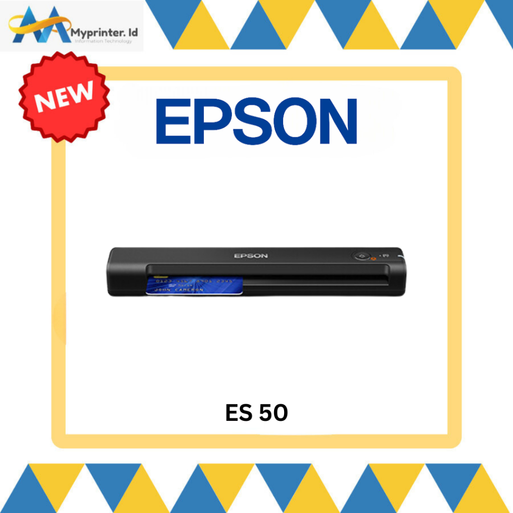 Jual Scanner Epson Workforce ES-50 / ES50 Portable Murahh, ORIGINAL, BARU DAN SEGEL GARANSI ...