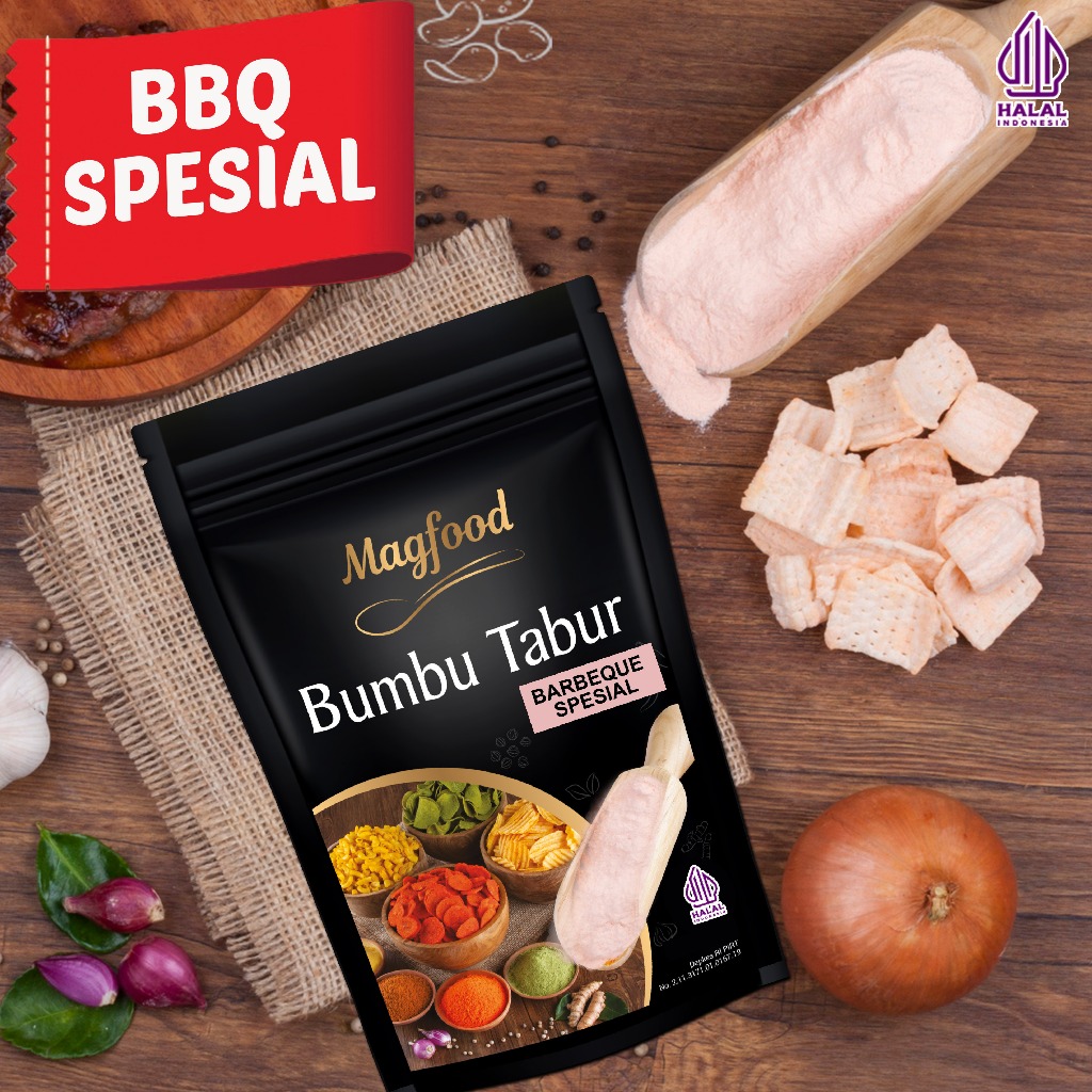Jual Magfood Bumbu Tabur Barbeque Spesial [100g / 500g / 1kg] | Shopee Indonesia